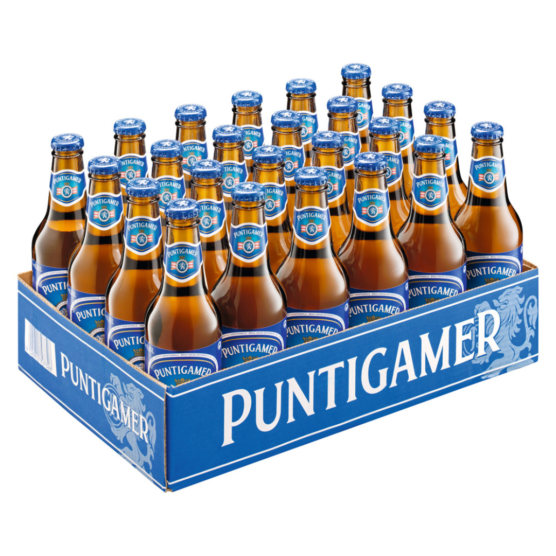 Puntigamer bierige Bier 0,33 ltEW x 24 Fl - Shopping Südsteiermark