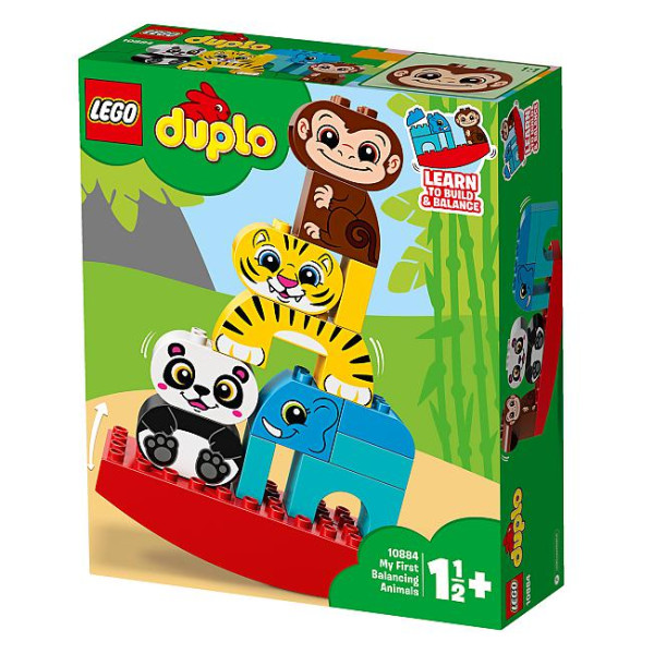 LEGO®, 10884, Meine erste Wippe mit Tieren, LEGO® DUPLO®, 7,6x22,2x26,2 ...